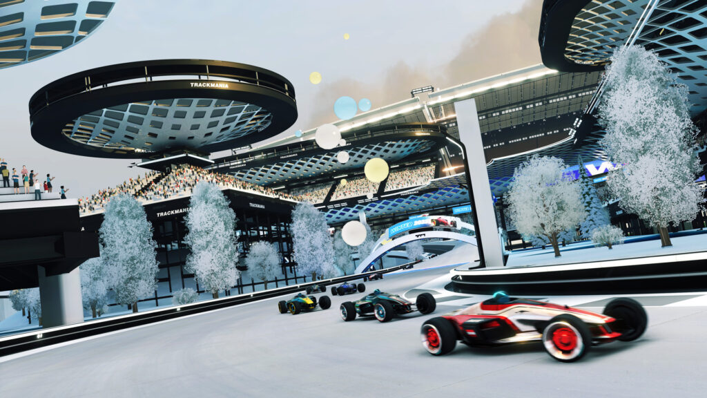 Let the show begin with many new Trackmania blocks and items ...