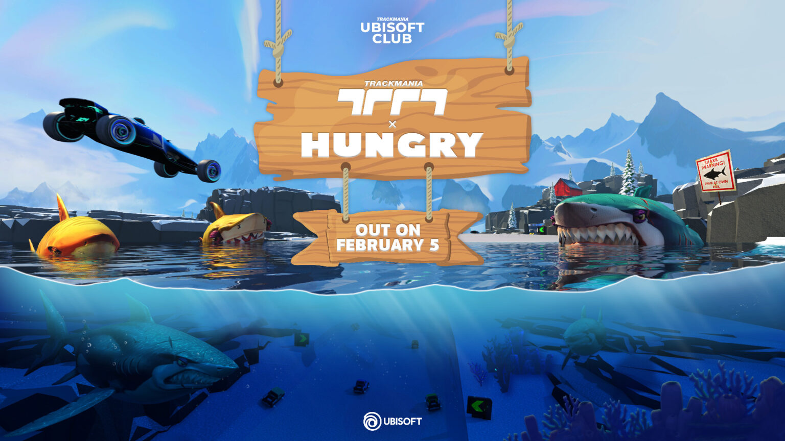 Trackmania Ubisoft Club welcomes Hungry Shark! - Trackmania - The ...
