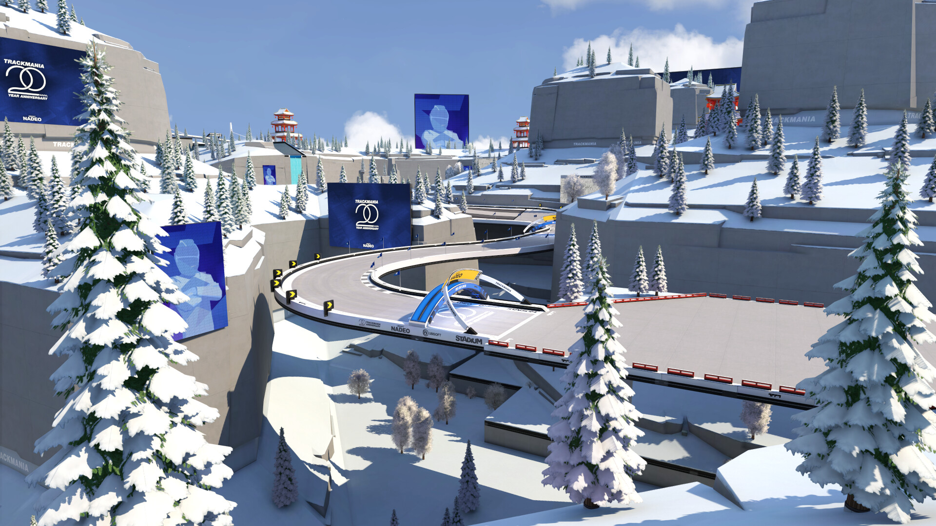 Race into Winter Wonderland! - Trackmania - The ultimate track racing game