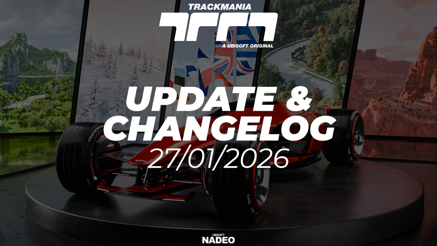 Update 2026: Change log - Trackmania - The ultimate track racing game